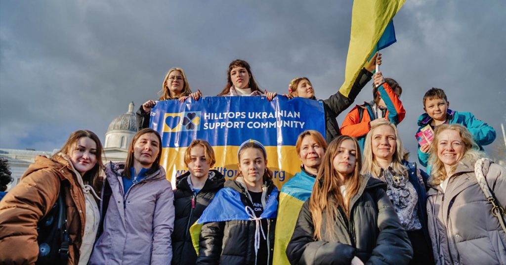 The Second Anniversary of Ukrainian Resilience - hilltopusc